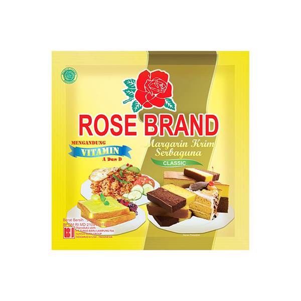 Jual ROSE BRAND MARGARINE SERBAGUNA 200G | Shopee Indonesia