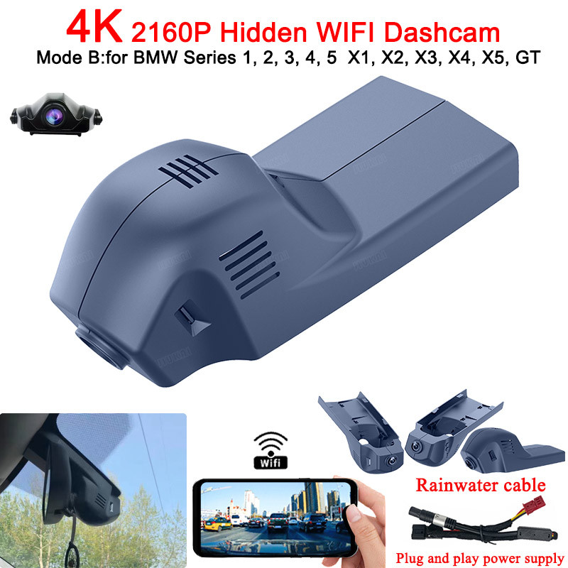 Jual Perekam Video DVR Mobil Plug And Play 4K HD 2160P Kamera Dasbor ...