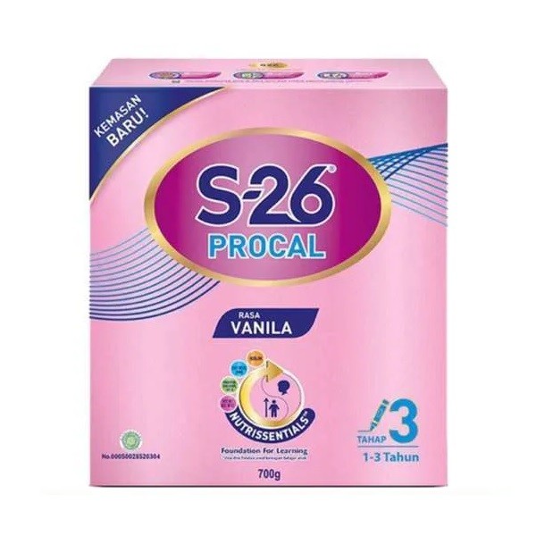 Jual S-26 PROCAL VANILLA BOX 700 GR | Shopee Indonesia