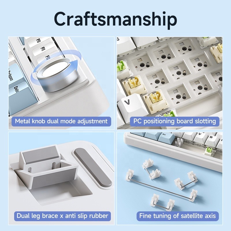 Jual Aula F75 Original Oem Rgb Led Light Pc Customized 2.4G Wireless ...