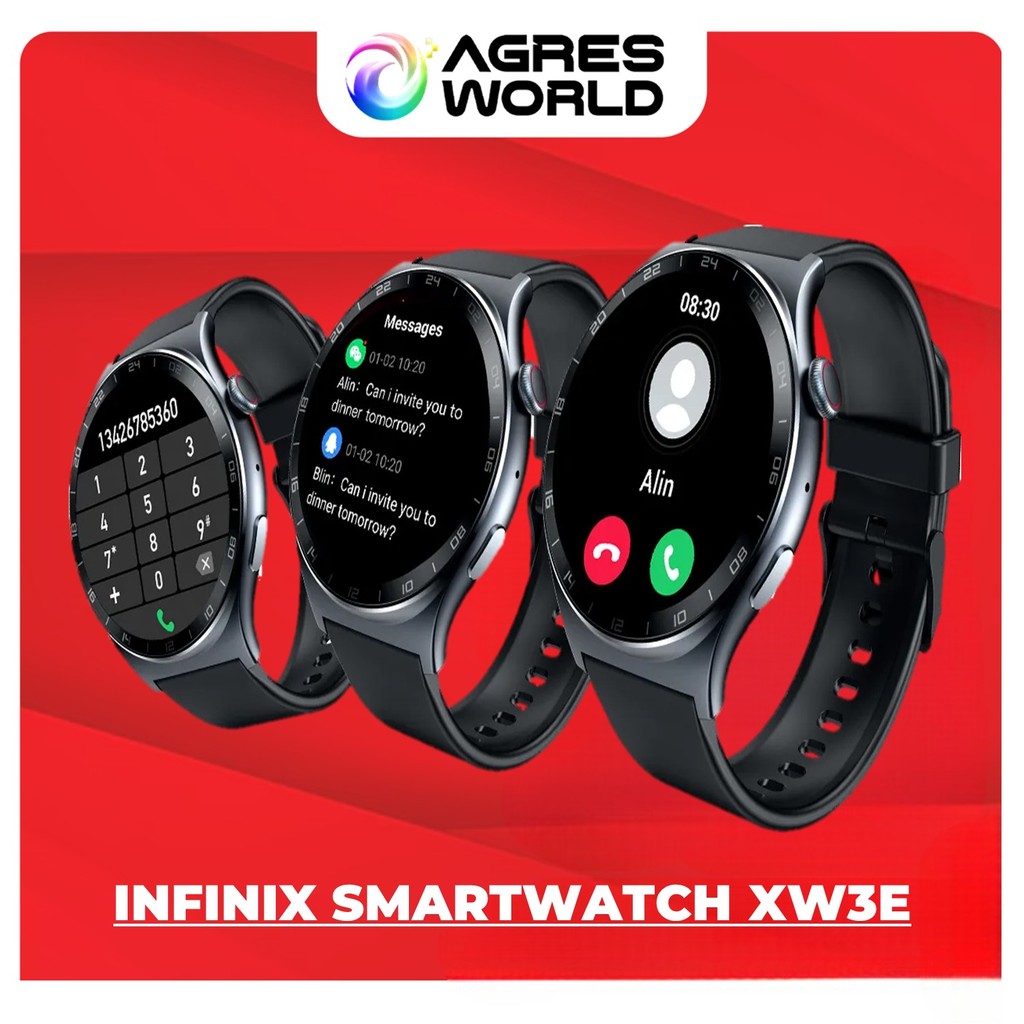 Jual INFINIX SMART WATCH XW3E XWATCH 3 WE | BATERAI TAHAN LAMA ...