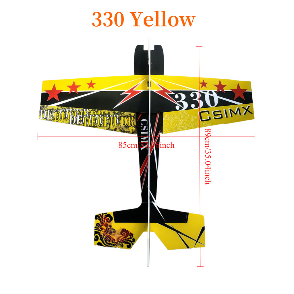 Jual New 330 Plane 3D Mercury Fixed-Wing Aerobatic Magic Board Wingspan ...