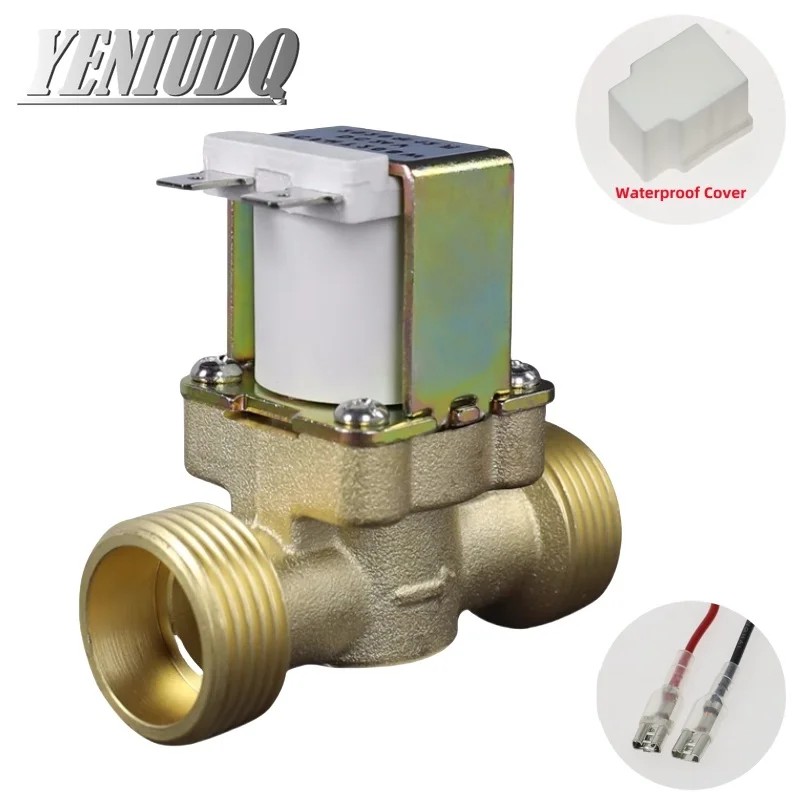 Jual DC12V 24V AC220V G3/4 Male Thread DN20 Pilot-operated Water ...