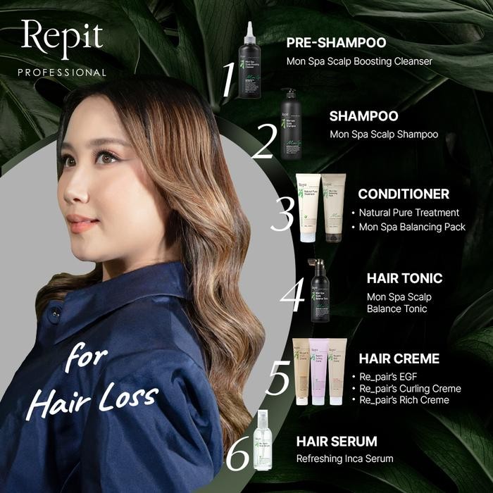Jual REPIT AMAZON STORY MONSPA SCALP SHAMPOO HAIR GROWTH BOOSTER ...