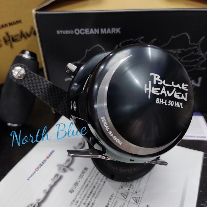 Jual Studio Ocean Mark Blue Heaven Z Japan BHL50Hi/ Left Reel Made in ...
