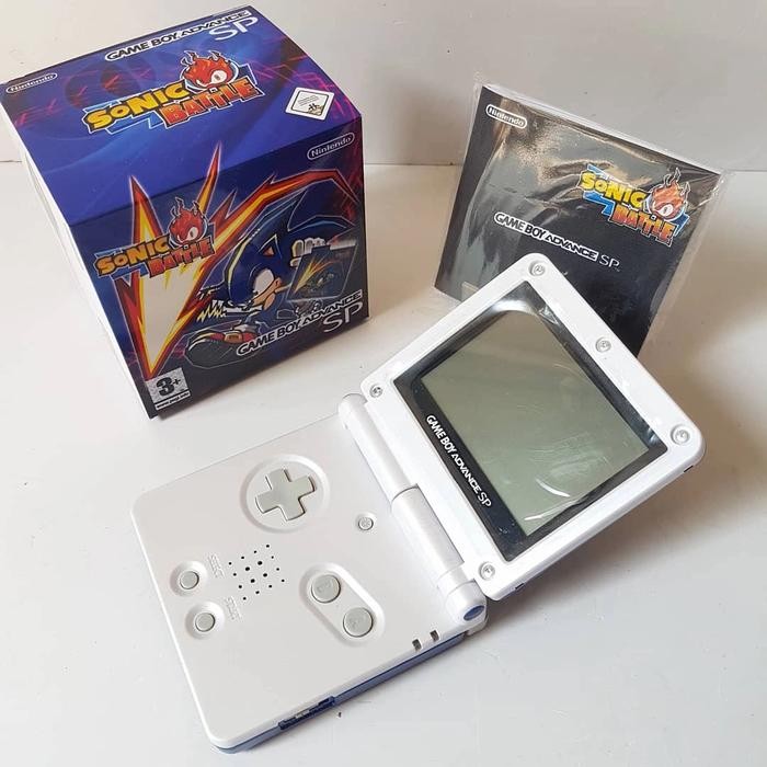 Jual Gameboy advance sp 001 custom sonic Gbasp | Shopee Indonesia