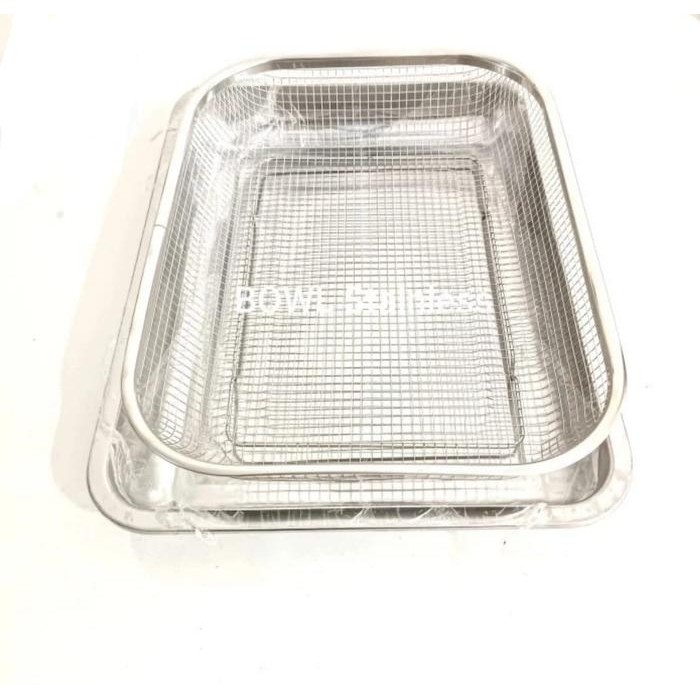 Jual Keranjang Peniris Stainless untuk Sayur, Buah, dan Gorengan dengan ...