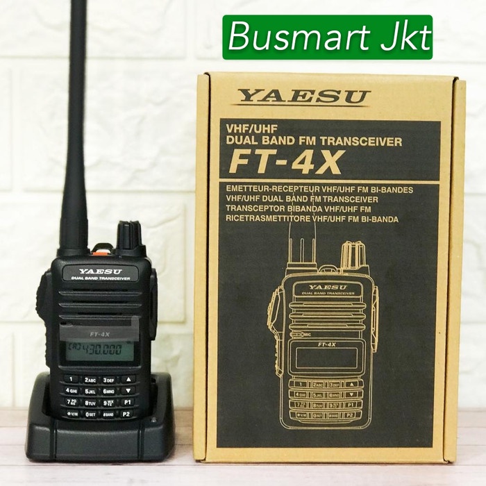 Jual Radio HT Yaesu FT 4X Original Garansi resmi | Shopee Indonesia