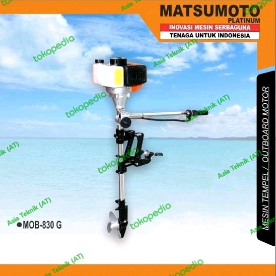 Jual Mesin Tempel Perahu Kapal Outboard 3 Hp Matsumoto | Shopee Indonesia