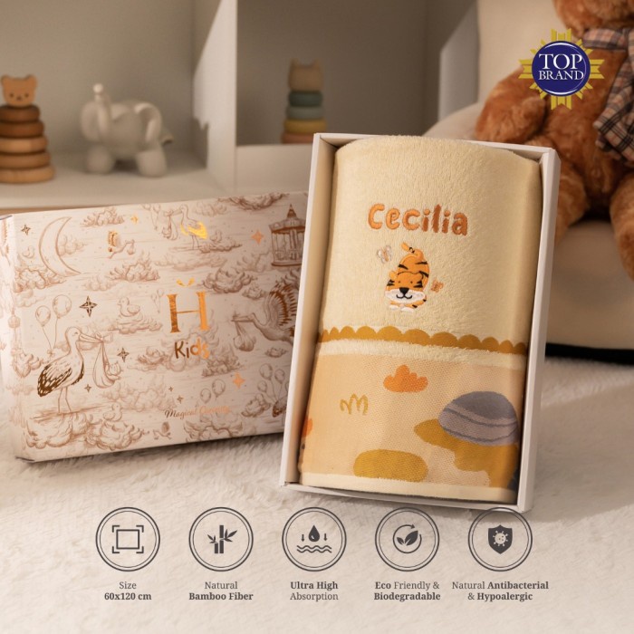 Jual Howel And Co - Emilia (Kids Single Towel) | Shopee Indonesia