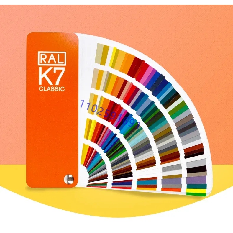 Jual POE Original Germany RAL color card international standard Ral K7 ...