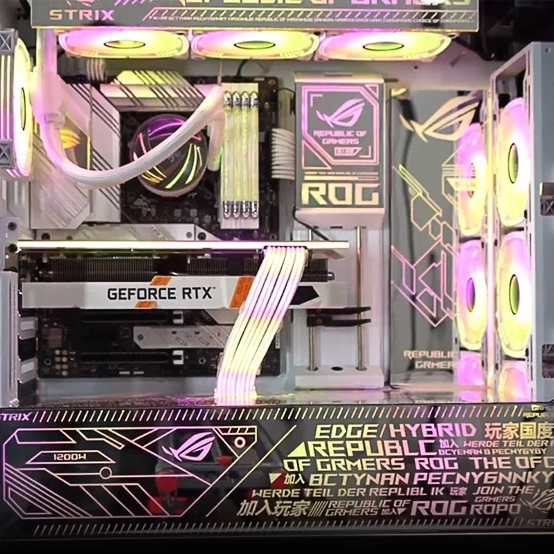 Jual ARTA RGB Mirror Lighting Panel For ASUS ROG GX601 Case,MOD Helios ...