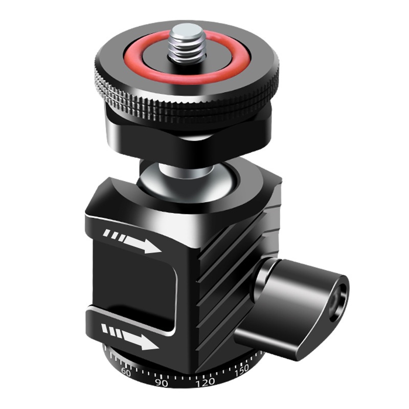 Jual OSBO Three head cold boots spherical gimbal monitor bracket, DSLR ...
