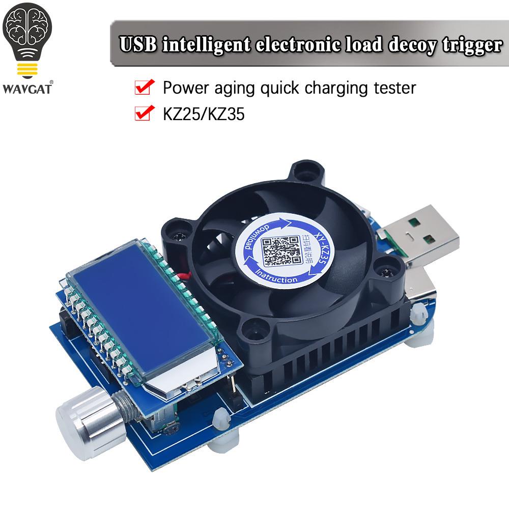 Jual EYE 25W 35W QC2.0 QC3.0 USB electronic load adjustable constant current aging resistor ...