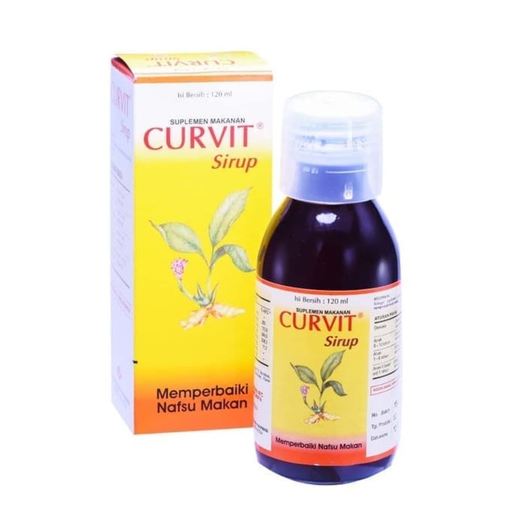 Jual Curvit Syrup 60 Ml | Shopee Indonesia