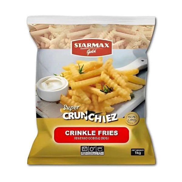 Jual STARMAX GOLD FRENCH FRIES CRINKLE CUT 1 KG | Shopee Indonesia