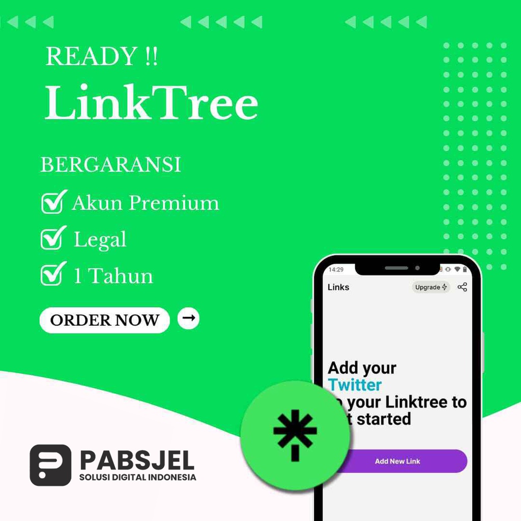 Jual Linktree Premium 1 Tahun Full Garansi Termurah (Proses Cepat) (Private Akun) | Shopee Indonesia