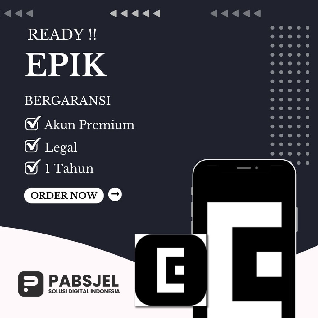 Jual Epik Photo Editor Premium 1 Tahun Full Garansi Termurah (Proses ...