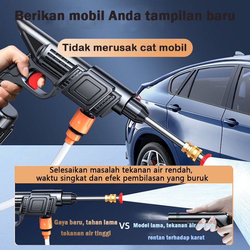 Jual Alat Cuci Mobil High Preure Cleaner Portable Cuci Team Ac Mein ...