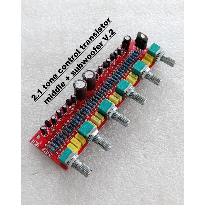 Jual Modul 2.1 Stereo Tone Control Transistor Plus Middle Dan Subwoofer V.2 | Shopee Indonesia