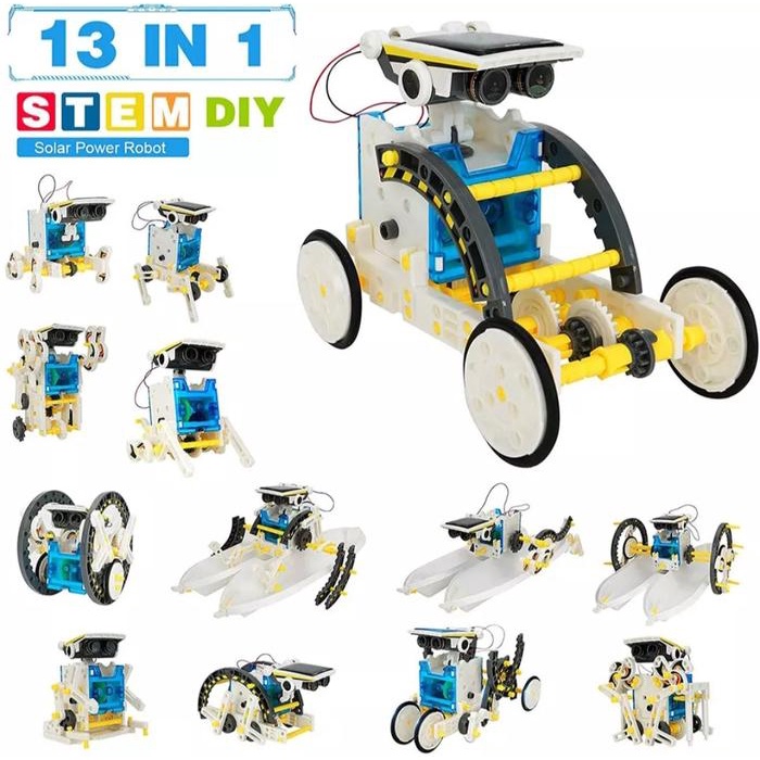 Jual Mainan Edukasi Sains Ilmu Pengetahuan Rakit Robot Tenaga Surya ...