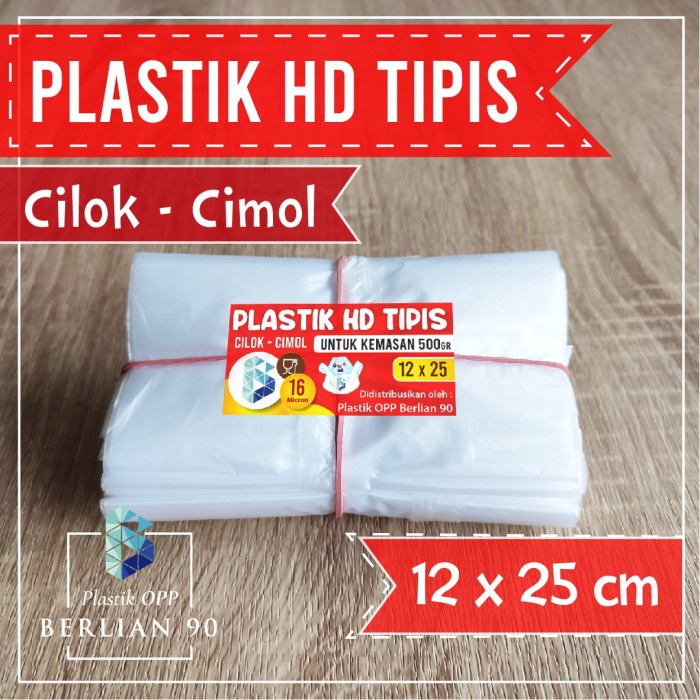 Jual SPECIAL Plastik Hd 12 x 25 Cm / Plastik Tahan Panas / Plastik Anti ...