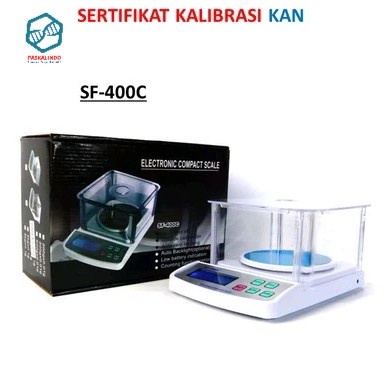 Jual Timbangan Analitik Digital Murah SF400C Plus Sertifikat Kalibrasi KAN | Shopee Indonesia