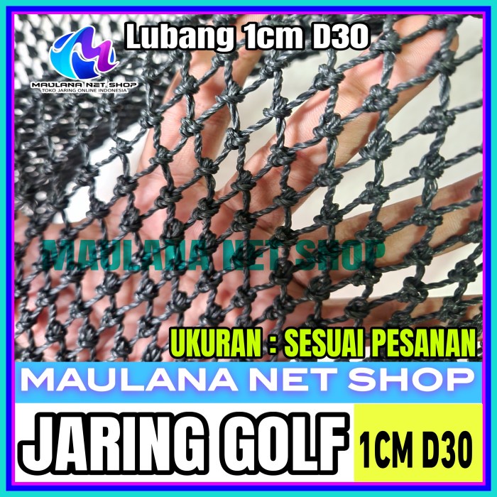 Jual PREMIUM Jaring Golf Net Driving 1cm Tebal 2mm - Maulana Net Shop ...