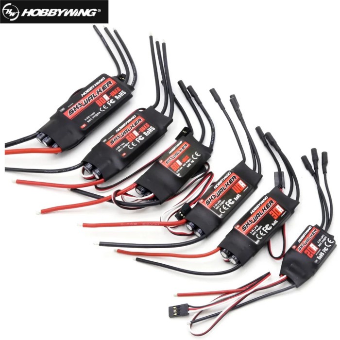 Jual Hobbywing Skywalker 40A 50A 60A 80A 15A 20A 30A V2 ESC Speed ...