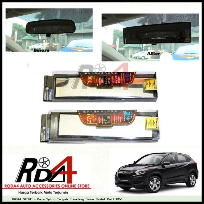 Jual Kaca Spion Tengah Broadway Besar Model Kait HRV | Shopee Indonesia