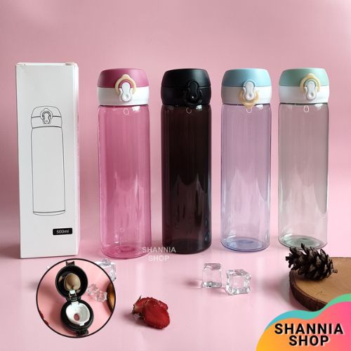 Jual yangbaru- B817 Botol Minum Plastik Niagara Tumbler Bening Polos ...