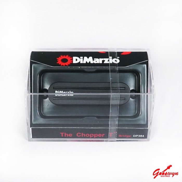 Jual DiMarzio DP384BK The Chopper T Bridge Guitar Pickup, black ...