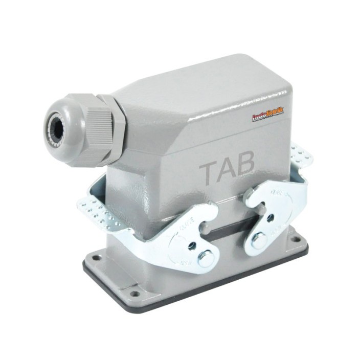 Jual Heavy Duty Connector 10 Pin HDC-HE-10-1 Steker + Stop Kontak TAB ASLI | Shopee Indonesia