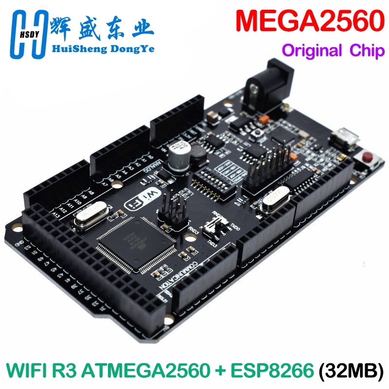 Jual BARU Mega2560 + WiFi R3 ATmega2560+ESP8266 32Mb Memory USB-TTL ...