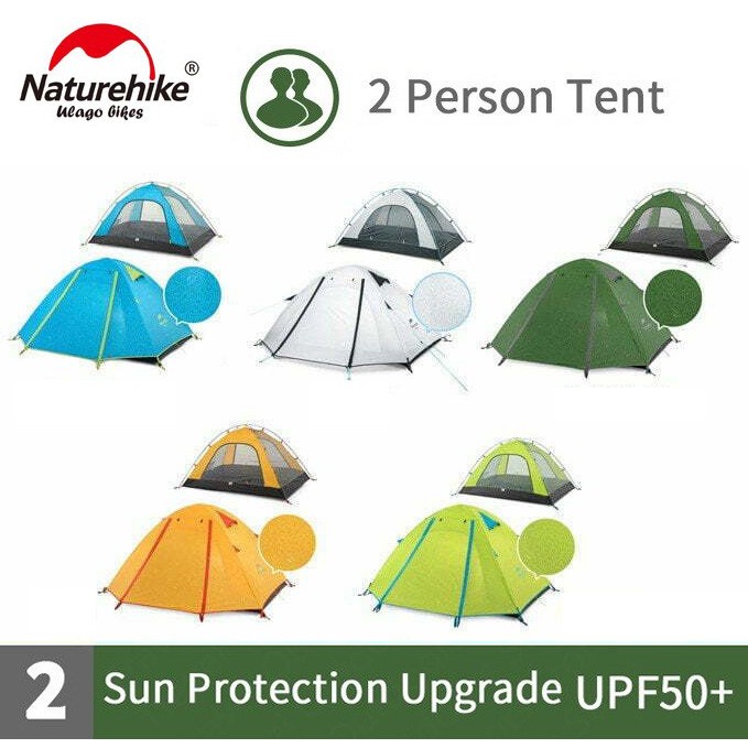 Jual Tenda 2P Light Naturehike Nh18Z022-P 2 Orang P-Series Aluminium ...