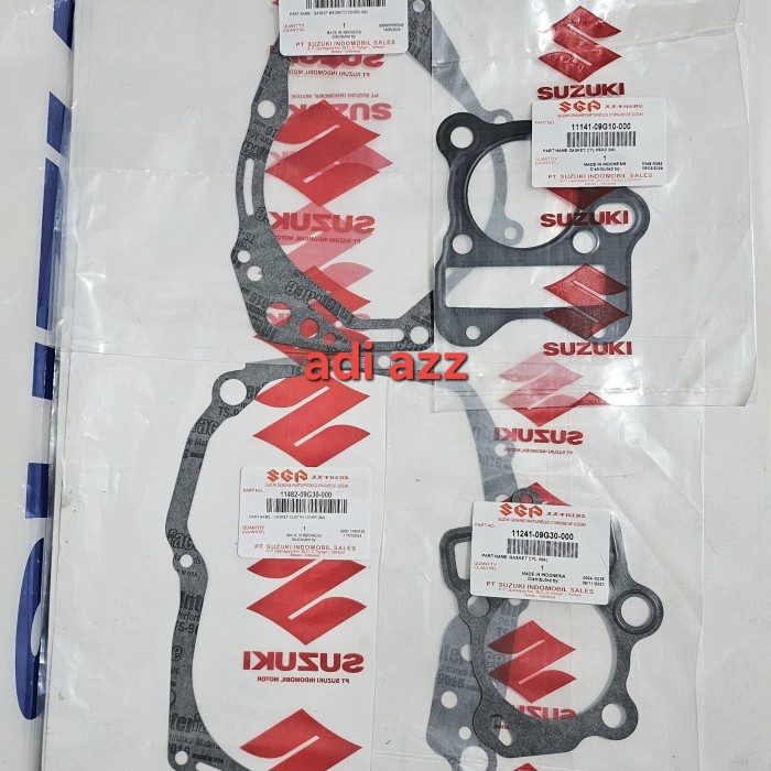 Jual TERLARIS PAKING PERPAK GASKET FULSET KOPLING MAGNET BLOCK SUZUKI SMASH 110 ORIGINAL SGP ...