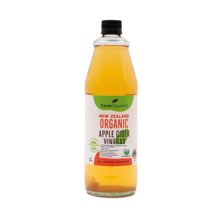 Jual Ceres Organics Raw Apple Cider Vinegar - 750ml | Shopee Indonesia