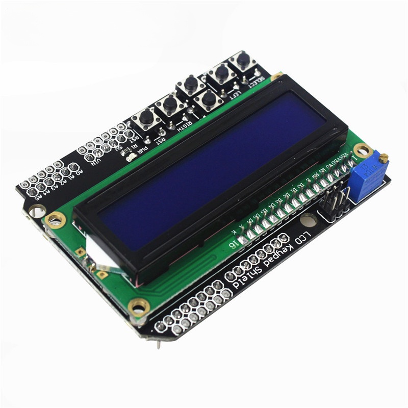 Jual LCD Keypad Shield LCD1602 LCD 1602 Module Display For arduino ATMEGA328 ATMEGA2560 ...