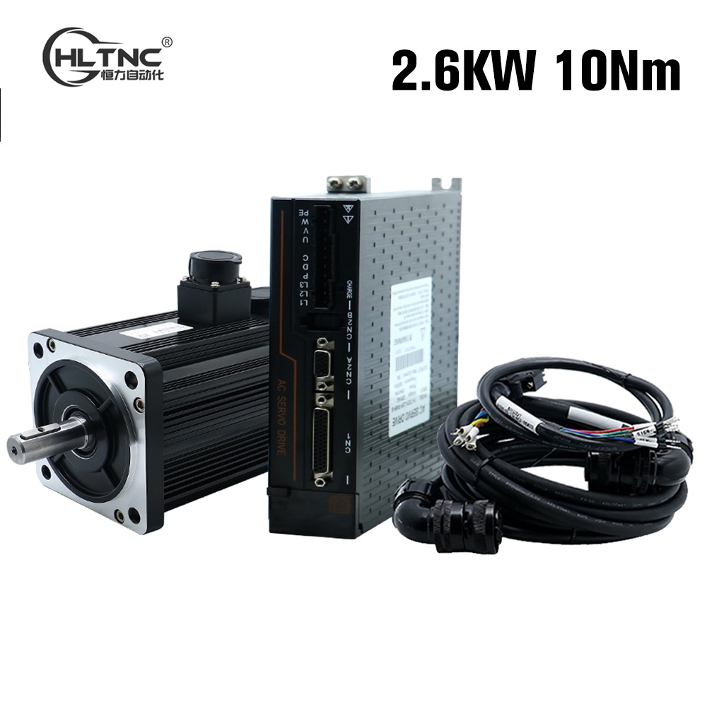 Jual SFC 130ST M10025 10Nm 2.6kw 2500rpm 220V 380V AC Servo Motor With ...