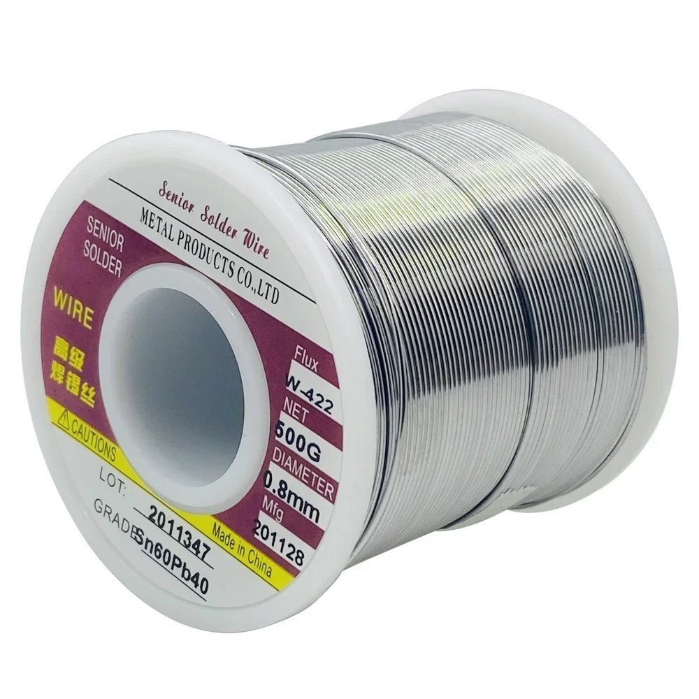 Jual 200g 300g 500g Tin Wire Melt Rosin Core Solder Soldering Wire Roll ...