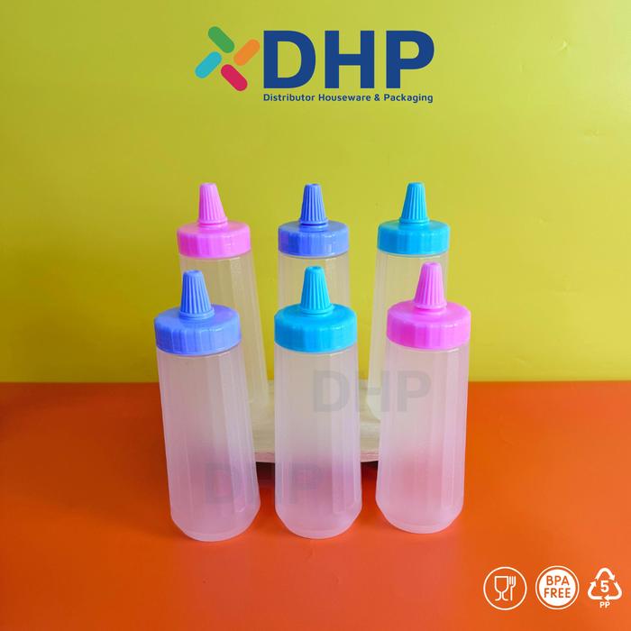 Jual Botol Saus Plastik [500 ml] Botol Saos Kecap Minyak Mayonaise ...