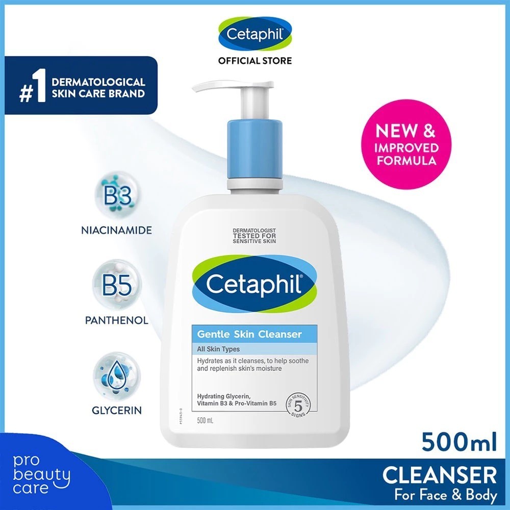 Jual 【cetaphil AUTHORIZED】【ORIGINAL100%】 Cetaphil Gentle Skin Cleanser ...