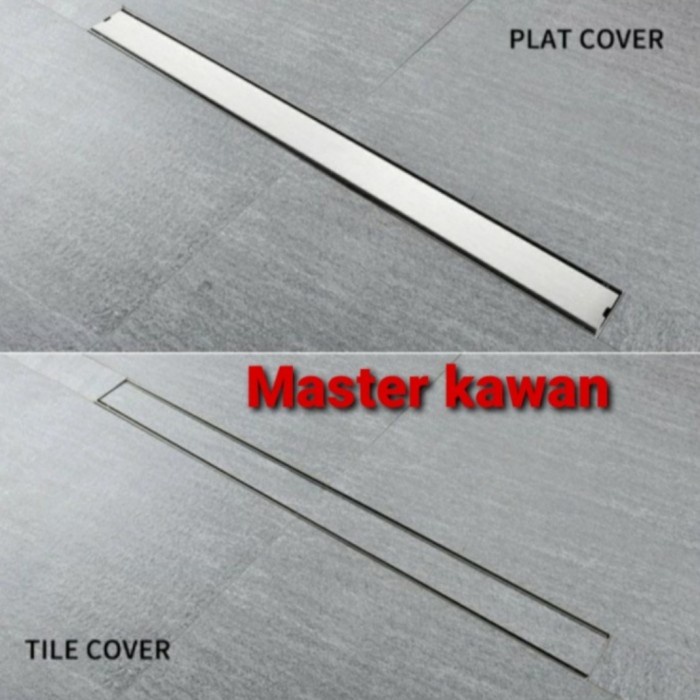 Jual Floor Drain Panjang 40cm Stainless SUS 304 /Saringan kamar mandi ...