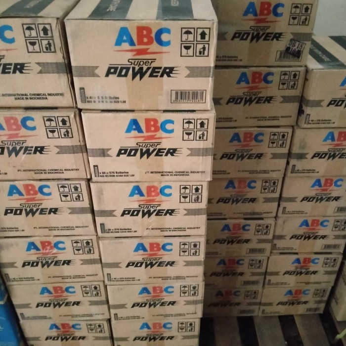 Jual Ready Jt Baterai Abc Super Power A3 Battery Abc Super Power Aaa 1 ...