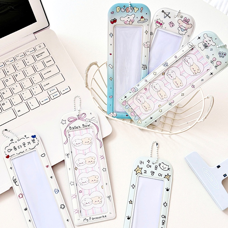 Jual PVC Photo Booth Frames Cartoon Photo Booth Album For 2x6 Inch ...