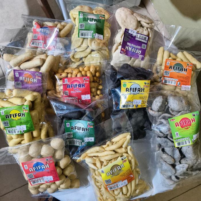 Jual PAKET 1kg GETAS DAN AMPIANG TOTAL 12 BUNGKUS KEMASAN 80 GRAM snack ...