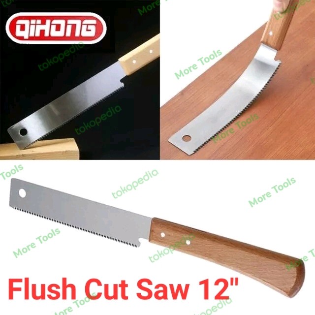 Jual TERSEDIA Gergaji Flush Cut Saw 12" Qihong | Shopee Indonesia