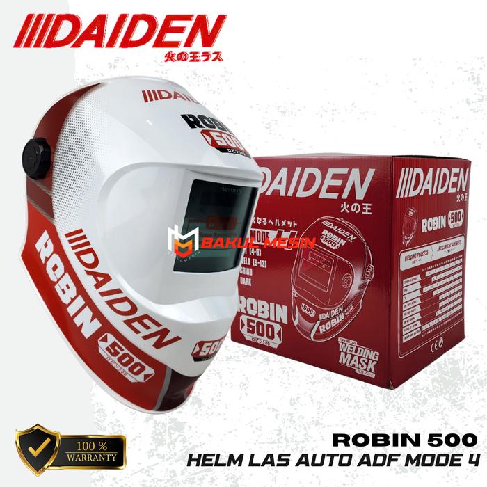 Jual DAIDEN ROBIN 500 Kedok Las Helm Las Topeng Las Otomatis ADF MODE 4 ...