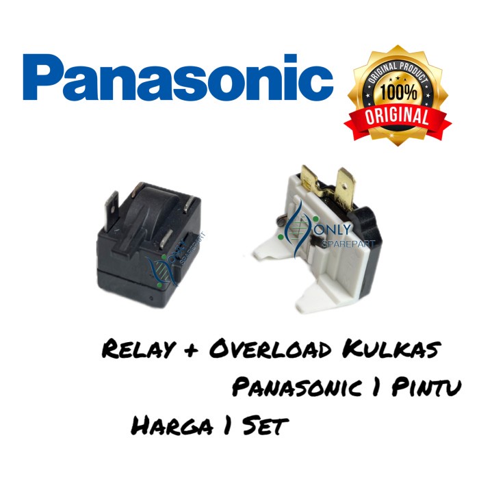 Jual Jt Mntb" Relay Ptc Overload Kulkas Panasonic 1 Pintu Original ...