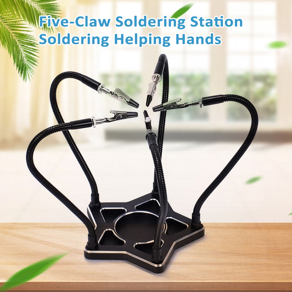 Jual Five-Claw Soldering Station Third Hand Soldering Tool with ...